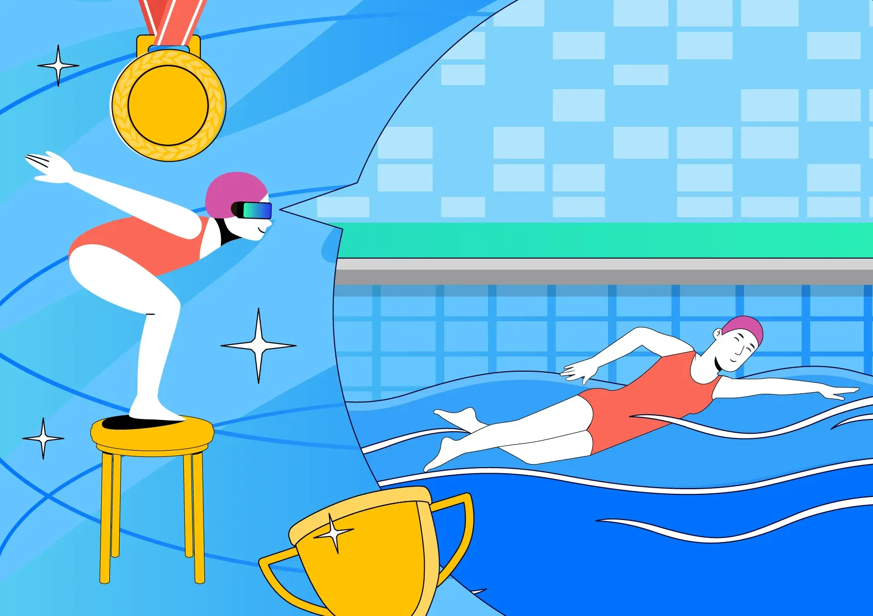 Some Use Cases and Benefits of VR Sports Training