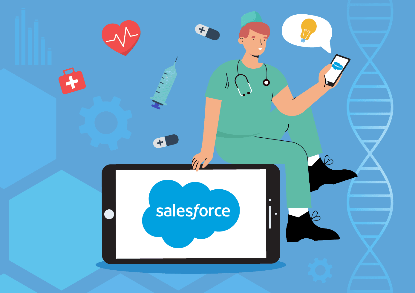 Custom Salesforce App Development In Healthcare