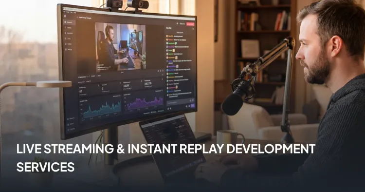 Custom Live Streaming & Instant Replay Development Services